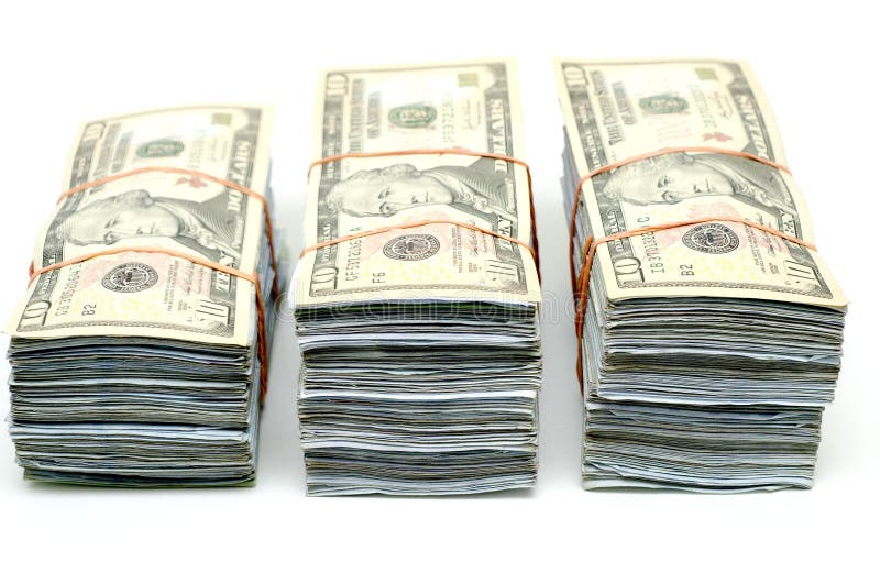 Stacks of Money stock photo. Image of banking, bank, american - 1447402