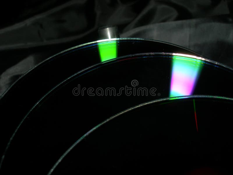 Rainbow on CD stock image. Image of rainbow, colors, circle - 42241