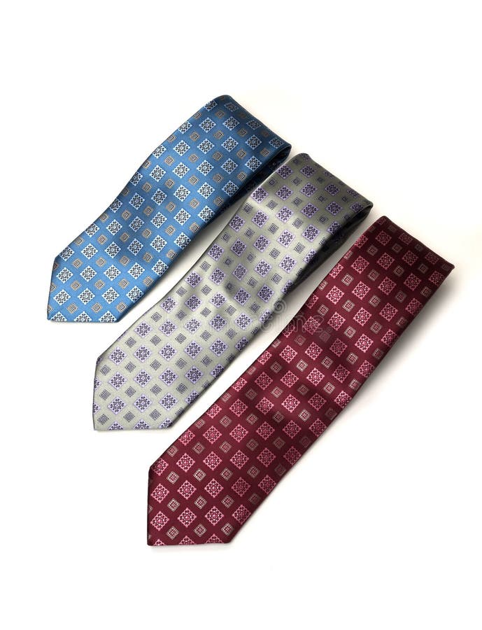 3 Different Color Neck Ties Stock Image - Image of color, fashion: 23575805