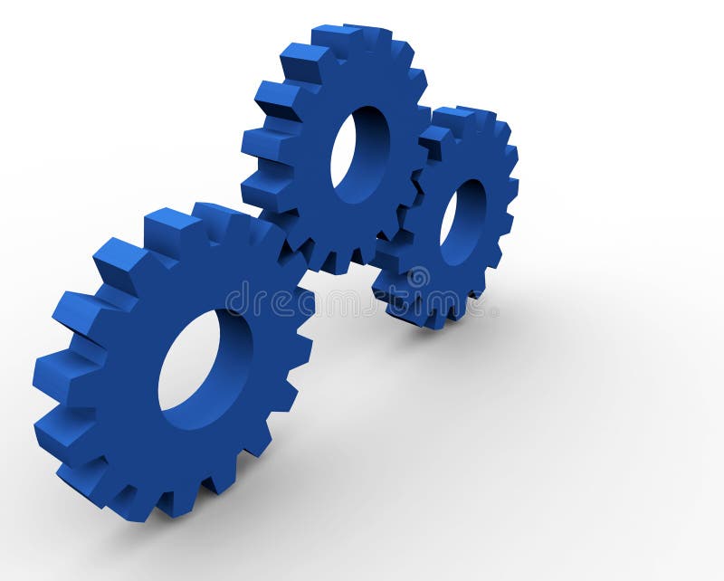 Beautiful gears stock illustration. Illustration of development - 8334193