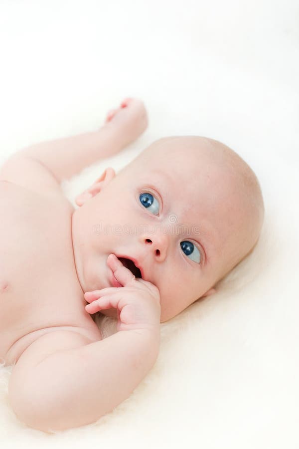 3-month baby stock image. Image of caucasian, happiness - 3078483