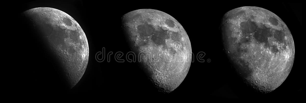 Moon 3 Phase Stock Photos - Free & Royalty-Free Stock Photos from ...