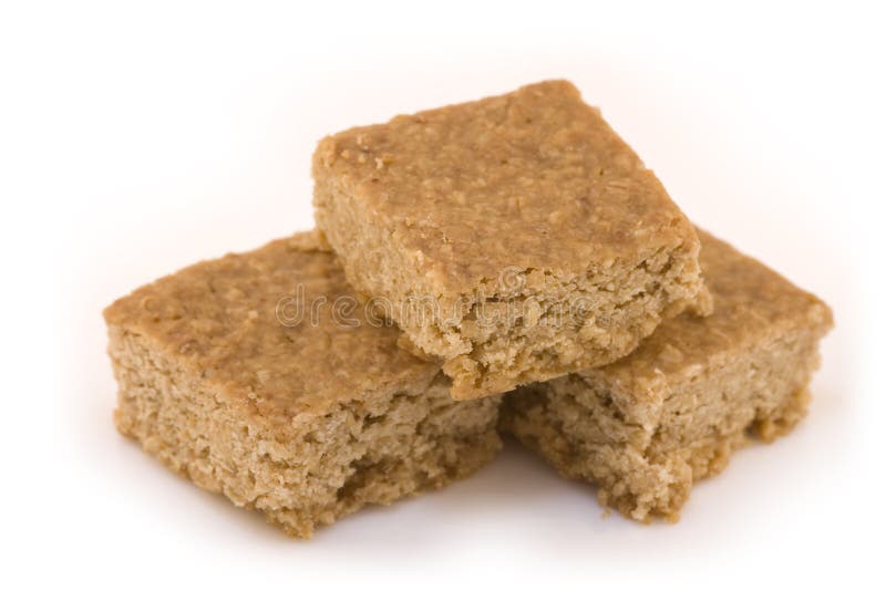 3 pieces of flapjack stock photo. Image of golden, food - 13091756