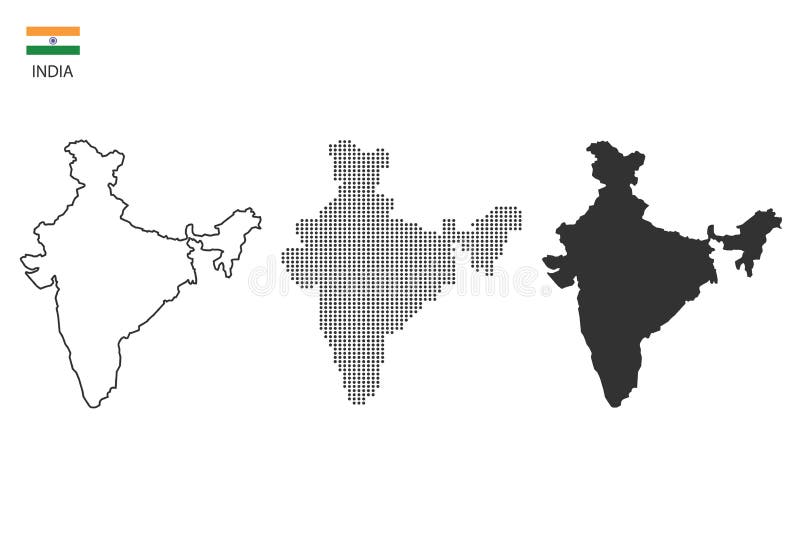 India Map Dot Stock Illustrations – 635 India Map Dot Stock ...