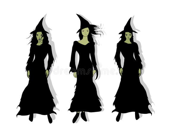 Three Witches Stock Illustrations – 542 Three Witches Stock ...