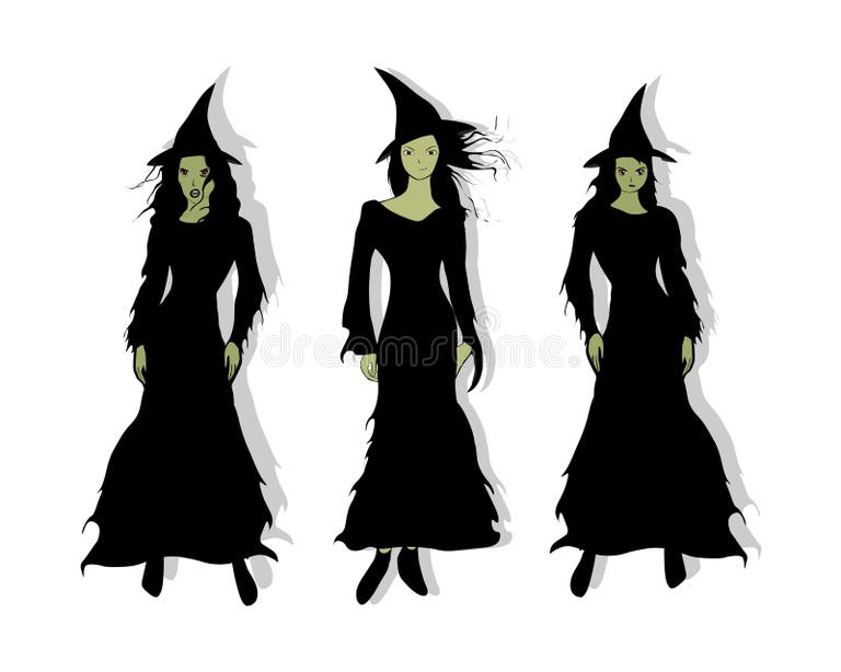 Three Witches Stock Illustrations – 542 Three Witches Stock ...