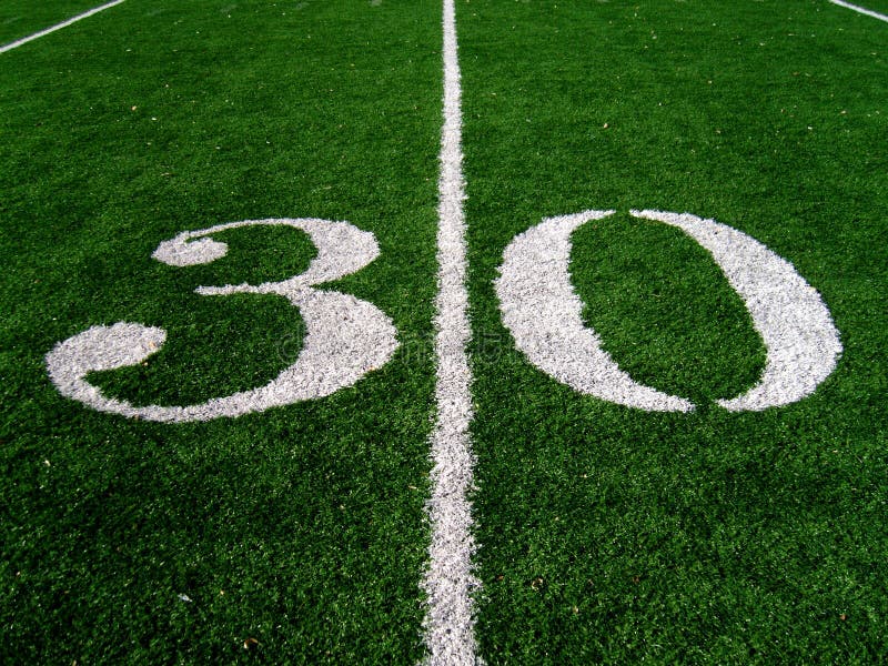 30 Yard Line stock photo. Image of grass, college, campus - 1531936