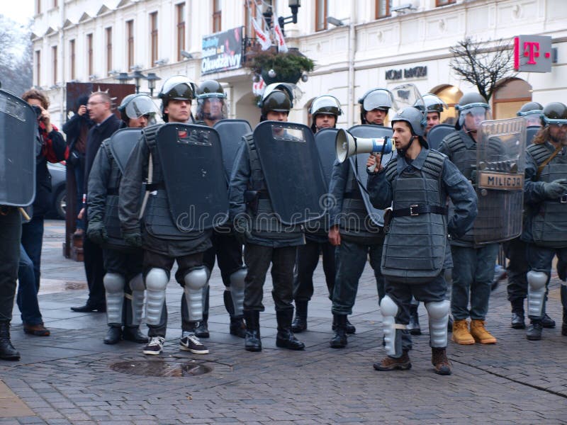 30th Anniversary of Martial Law, Lublin, Poland Editorial Stock Photo ...