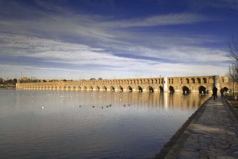 33 Pol Bridge in Isfahan, Iran Stock Photo - Image of shah, iran: 12982190