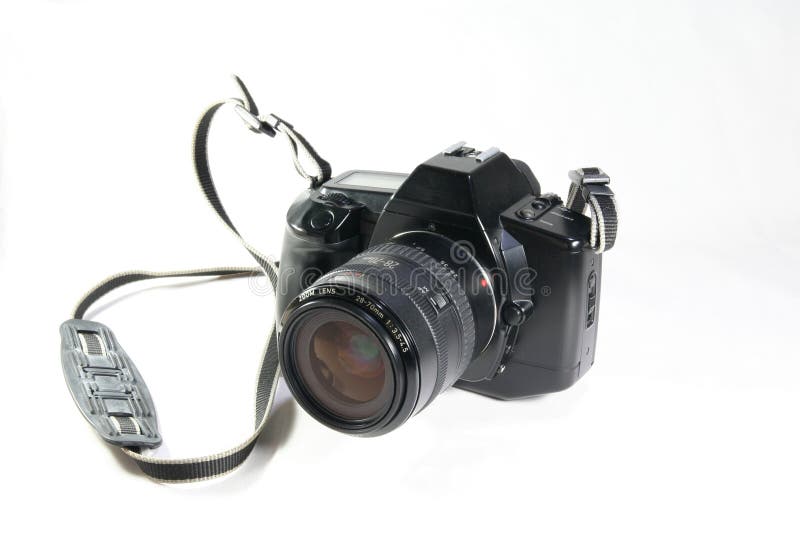 35mm Film Camera stock image. Image of optic, telephoto - 1363051