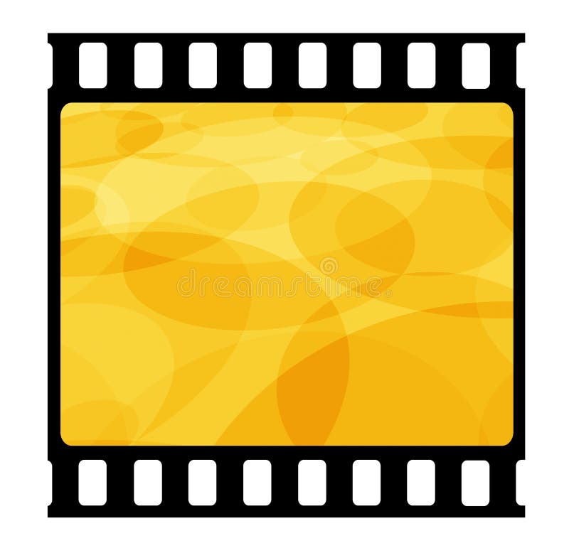 35mm Film Strip frame stock vector. Illustration of retro - 822242