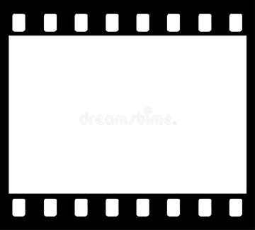 35mm Film Strip frame stock vector. Illustration of retro - 822242