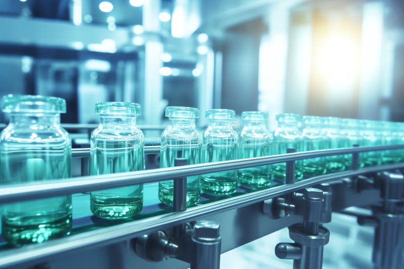 Plastic Bottle Assembly Line Stock Illustrations – 172 Plastic Bottle ...