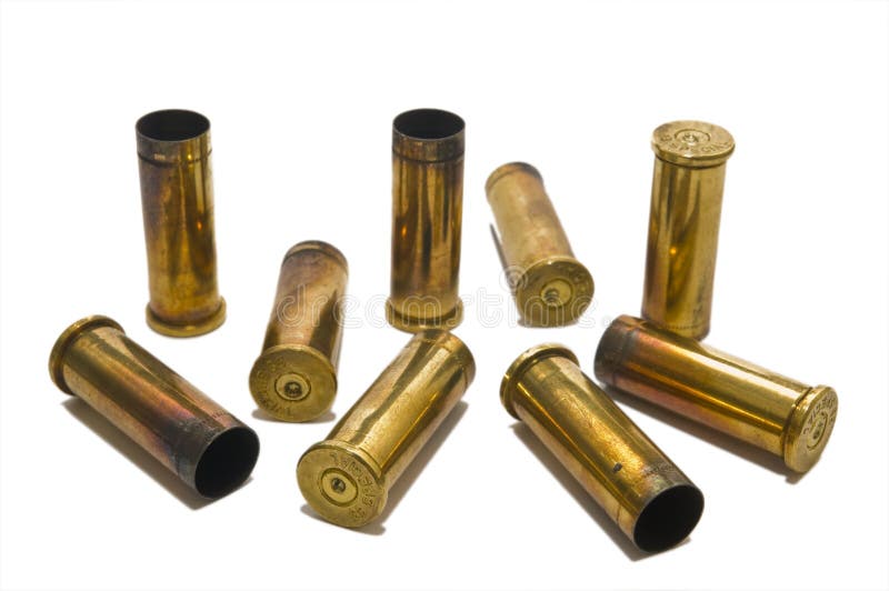 . 38 Special shell casings stock photo. Image of dirty - 9597824