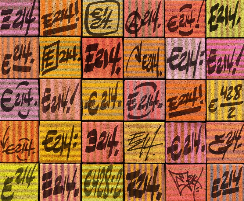 3d Abstract Graffiti Spray Tag Backdrop in Multiple Color Stock Image ...