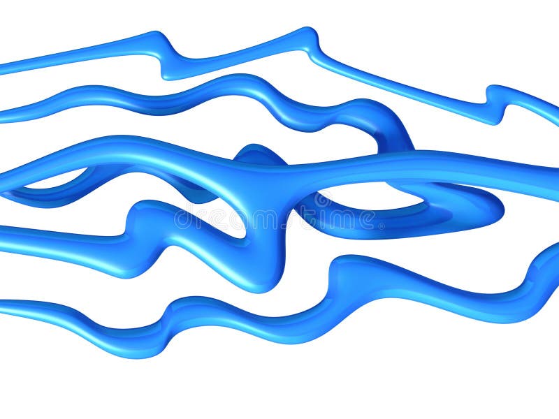 3D Abstract Liquid Design stock illustration. Illustration of festive ...