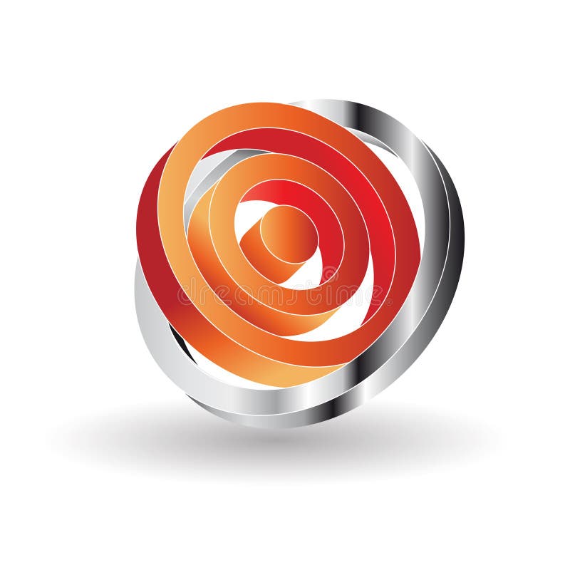 3d abstract logo stock illustration. Illustration of element - 21127502