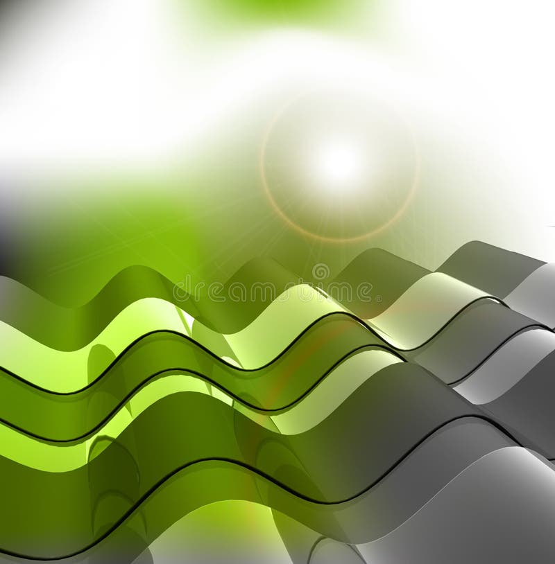 Abstract Shiny Color Sparkling Gold Wave Design Element With Glitter ...