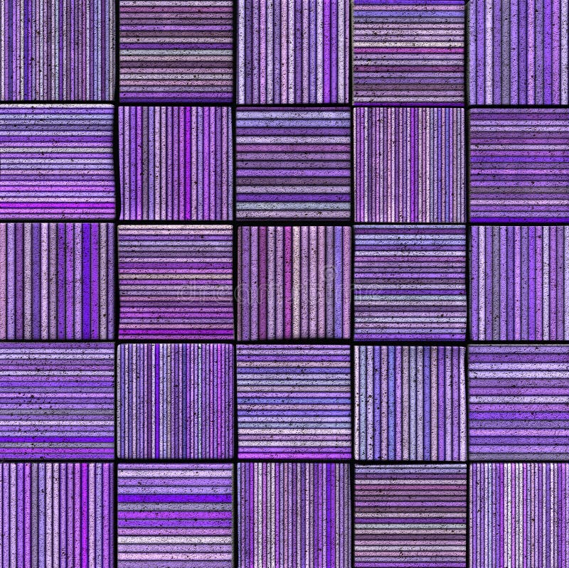 3d Abstract Striped Tile Backdrop in Purple Lavender Stock Image ...