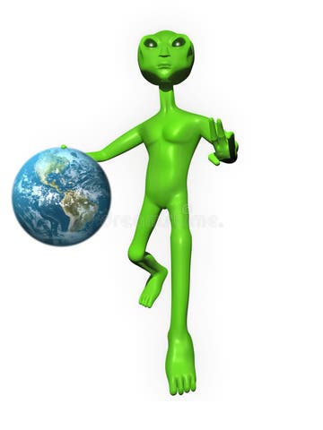 Alien Holding Earth Stock Illustrations – 251 Alien Holding Earth Stock ...