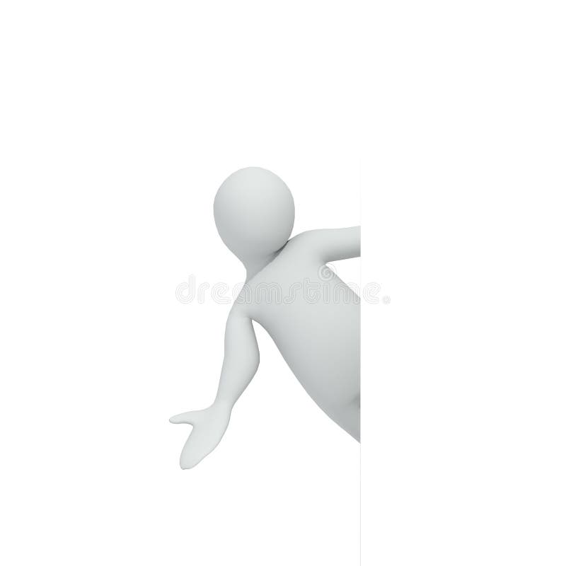 3d Animation of a White Man Making Moves Stock Illustration ...