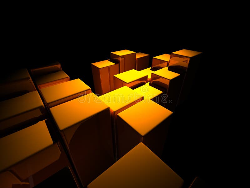 3d architectural design stock illustration. Illustration of building ...