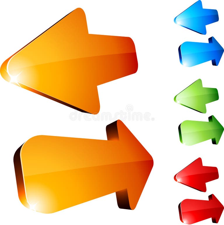Reflective Arrows Stock Illustrations – 925 Reflective Arrows Stock ...
