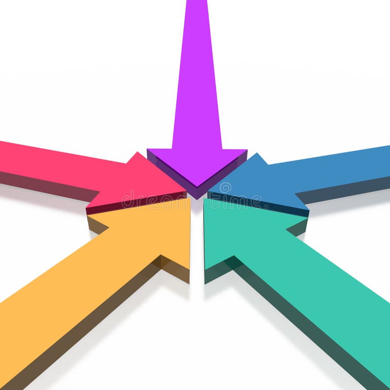 Way Arrows 3d Stock Illustrations – 3,959 Way Arrows 3d Stock ...