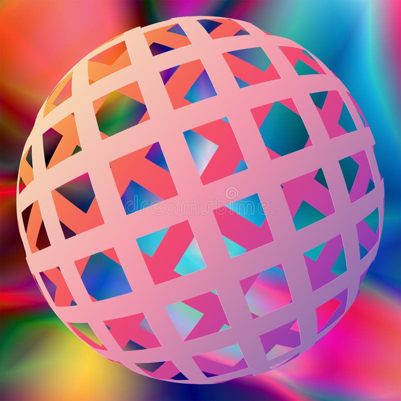 3D ball stock illustration. Illustration of contemporary - 29482768