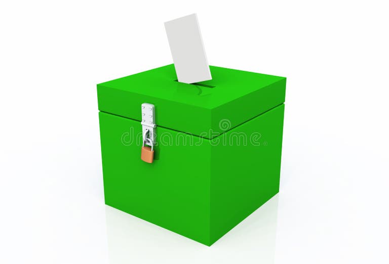 Ballot Box Green Stock Illustrations – 764 Ballot Box Green Stock ...