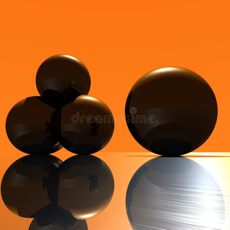 3D Balls Picture. Image: 5103795