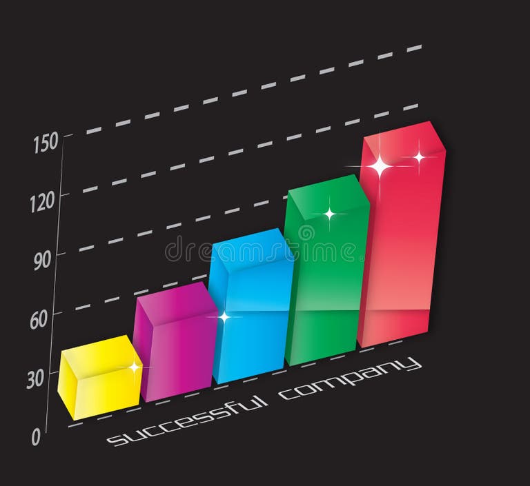 Colorful Shiny Bar Graph Stock Illustrations – 423 Colorful Shiny Bar ...