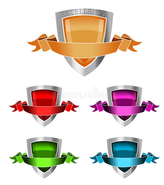 Award Shields Stock Illustrations – 2,196 Award Shields Stock ...