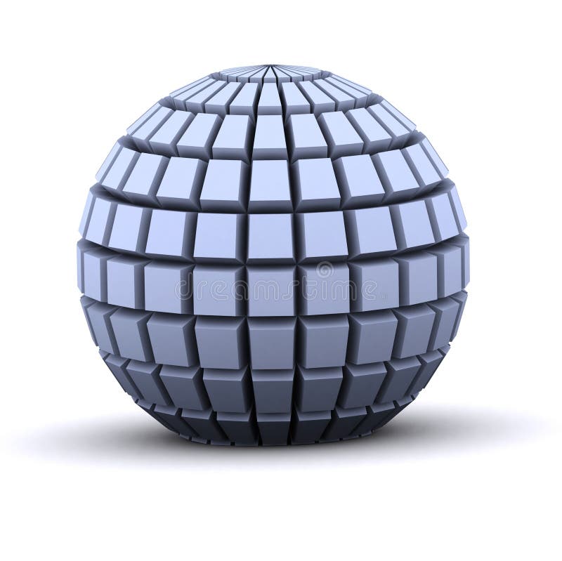 3d blocks stock illustration. Illustration of network - 1959358