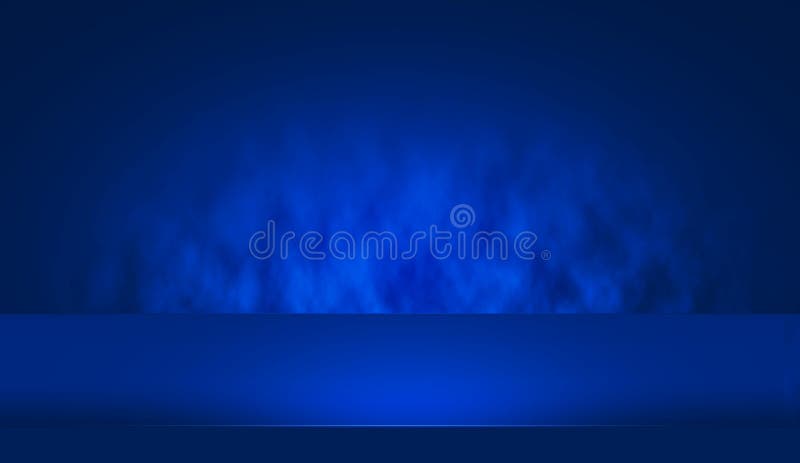 3D Blue Showcase Table stock illustration. Illustration of backgrounds ...