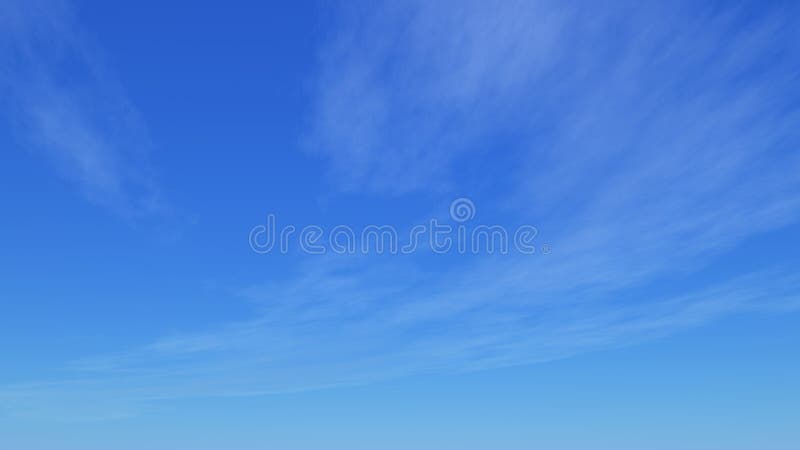 3D. Blue Sky with Clouds stock illustration. Illustration of ...