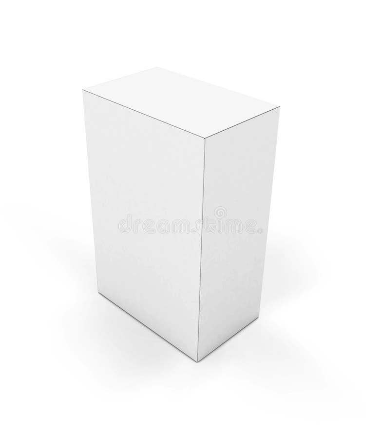 3d box stock illustration. Illustration of gift, package - 3427757