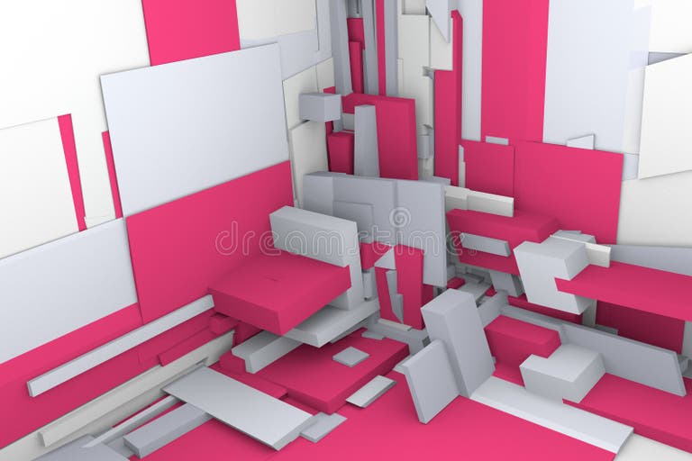 3d Building Blocks stock illustration. Illustration of room - 11815596