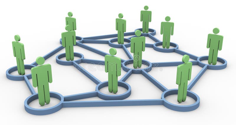 Community network stock vector. Illustration of concept - 45843469