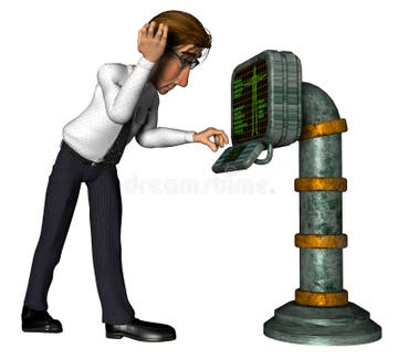 Old Man Computer Cartoon Stock Illustrations – 3,250 Old Man Computer ...