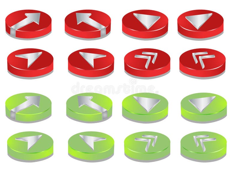 Direction Buttons Stock Illustrations – 11,884 Direction Buttons Stock ...