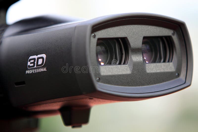 3D Camera Recorder stock image. Image of broadcasting - 16531287