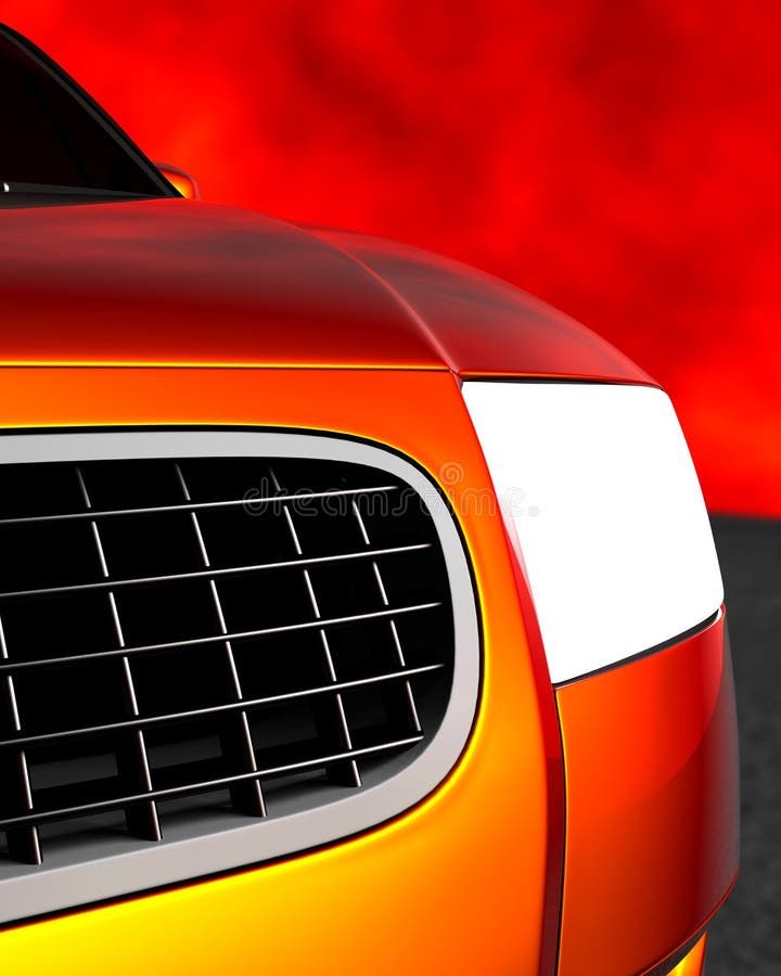 3D car stock illustration. Illustration of rendering - 13147016