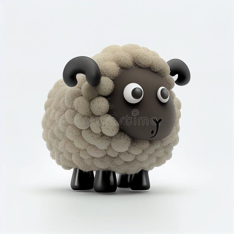 White Gray Sheep Stock Illustrations – 540 White Gray Sheep Stock ...