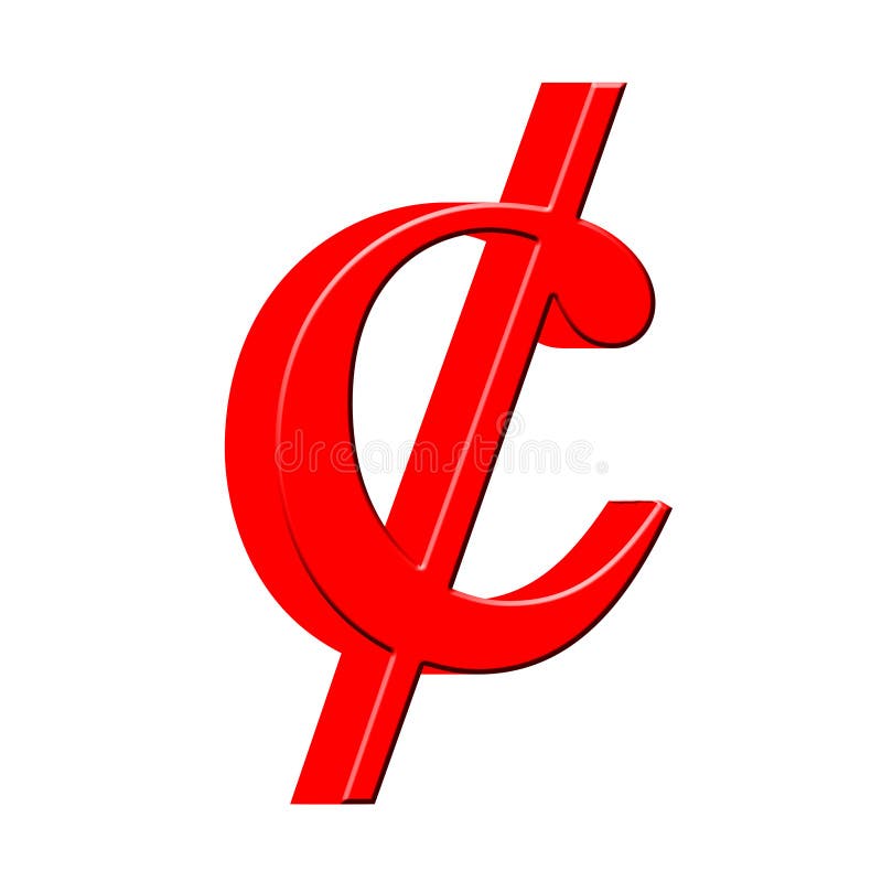 Cent Sign Clip Art