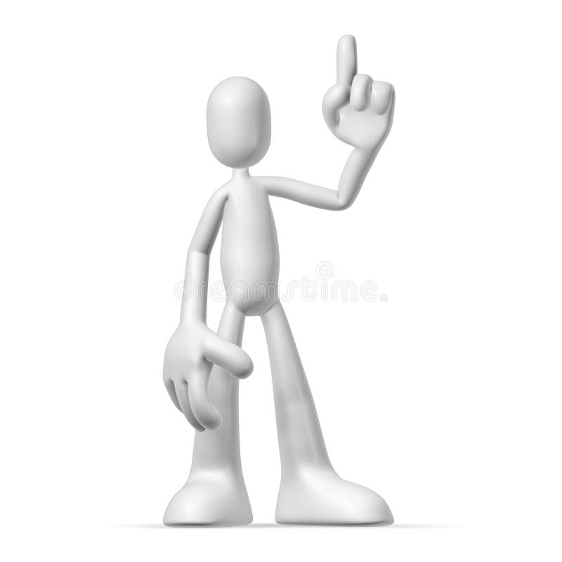 3d character stock illustration. Illustration of toon - 10868441