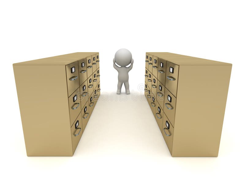 3d People Archiving Stock Illustrations – 71 3d People Archiving Stock ...