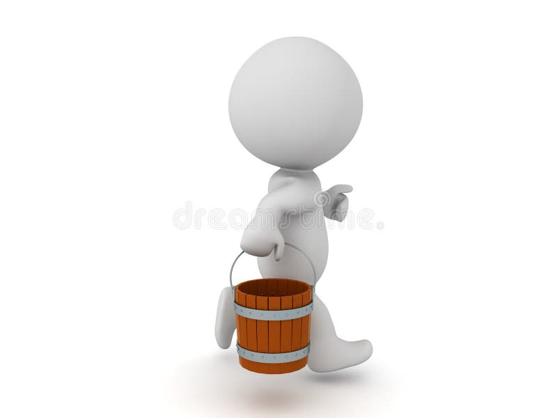 Bucket Running Stock Illustrations – 269 Bucket Running Stock ...