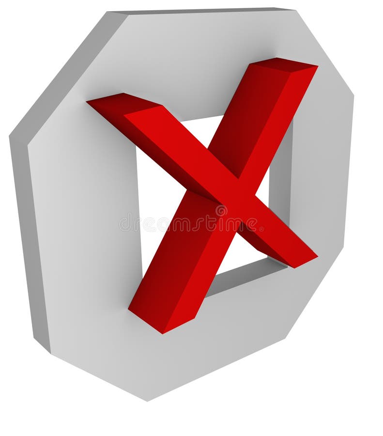 3d check box stock illustration. Illustration of check - 13531504