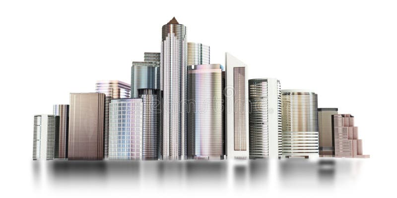 33+ 3d city skyline Free Stock Photos - StockFreeImages